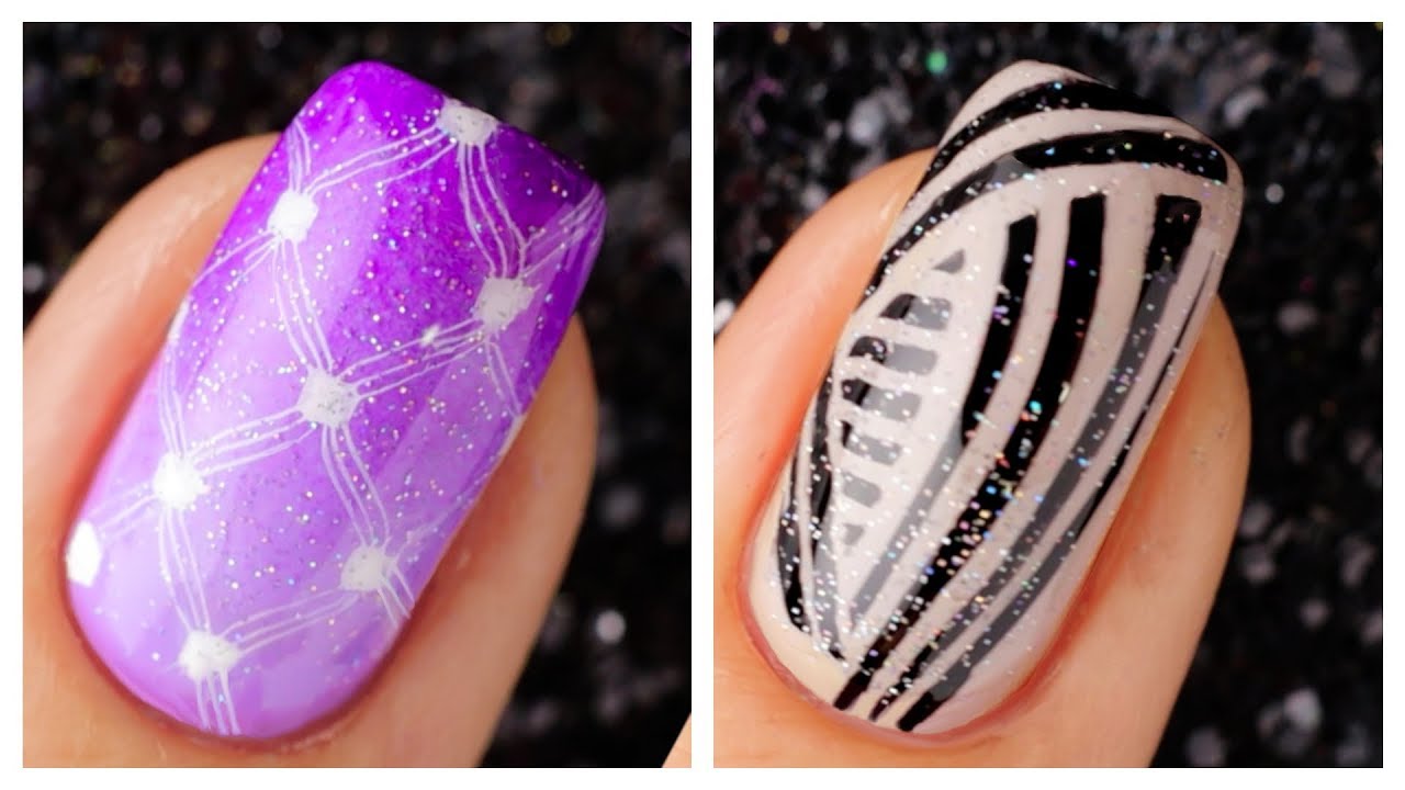 New Nail Art Design 2019 ️💅 Compilation | Ten Simple Nails Art Ideas ...