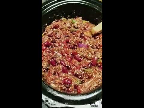 that time of year again...deer chili!