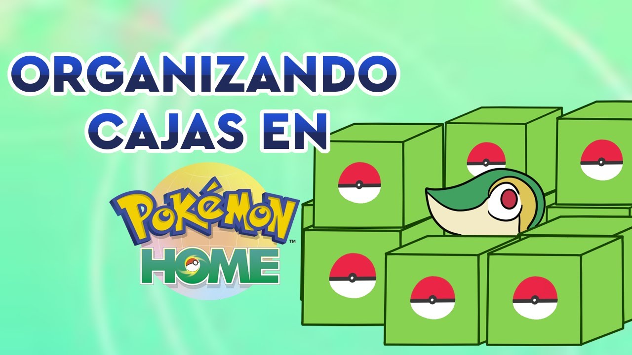 Ordenando mis cajas de Pokémon HOME - YouTube
