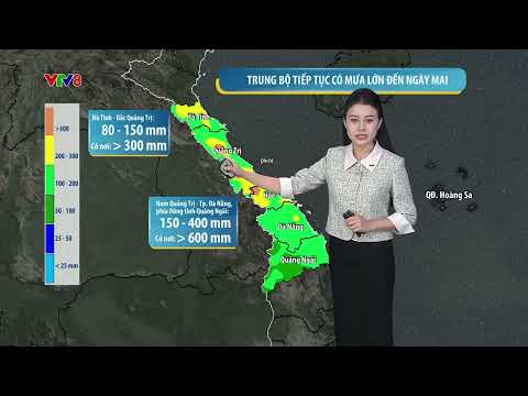 Dự báo thời tiết biển ngày 28/10/2025 | CẢNH LŨ CÒN CAO Ở TP. ĐÀ NẴNG| VTVWDB