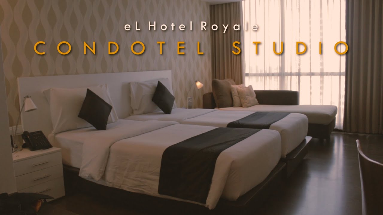 éL Hotel Royale Bandung - Kamar Condotel Studio (Condotel Studio Room) | Hotel Review - YouTube
