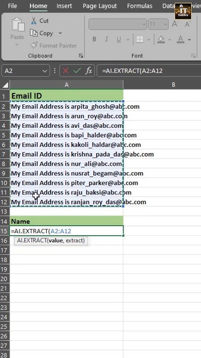 10x faster your work with AI function in MS Excel #exceltips #excelbangla #excel - YouTube