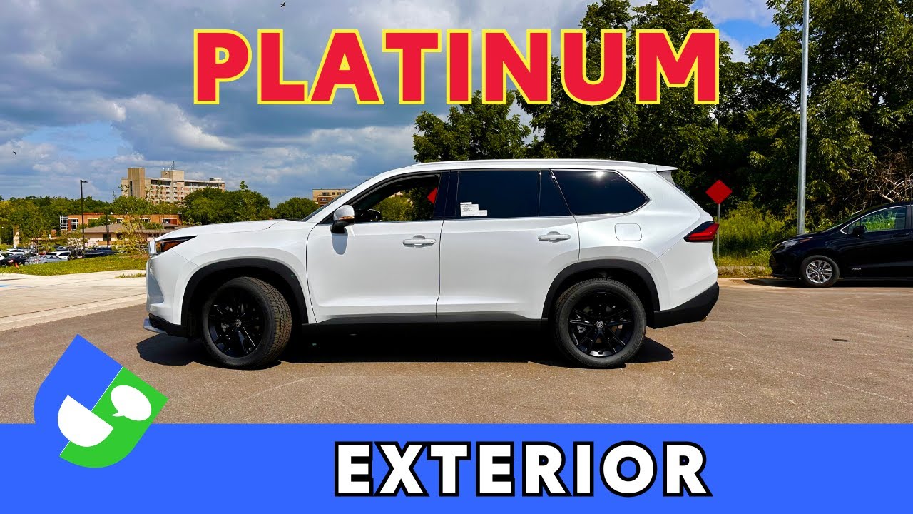 EXTERIOR REVIEW: 2024 Grand Highlander PLATINUM by Toyota - YouTube
