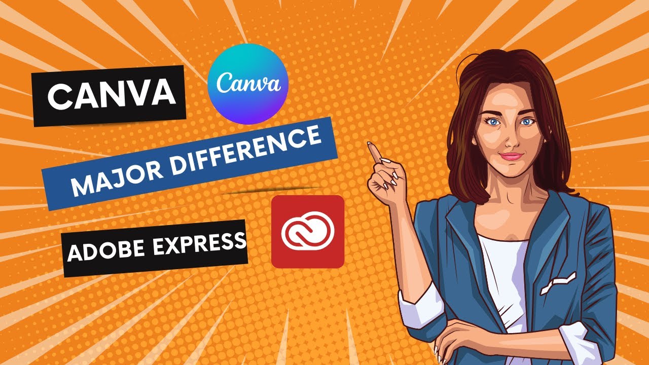 Canva Vs Adobe Express Major Difference and Cost Compression - YouTube