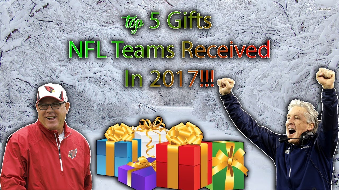 Top 5 Gifts NFL Teams Received In 2017!!! | Sharpe Sports - YouTube