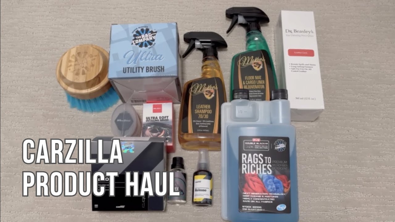 Unboxing Car Detailing Products from Carzilla.ca - YouTube