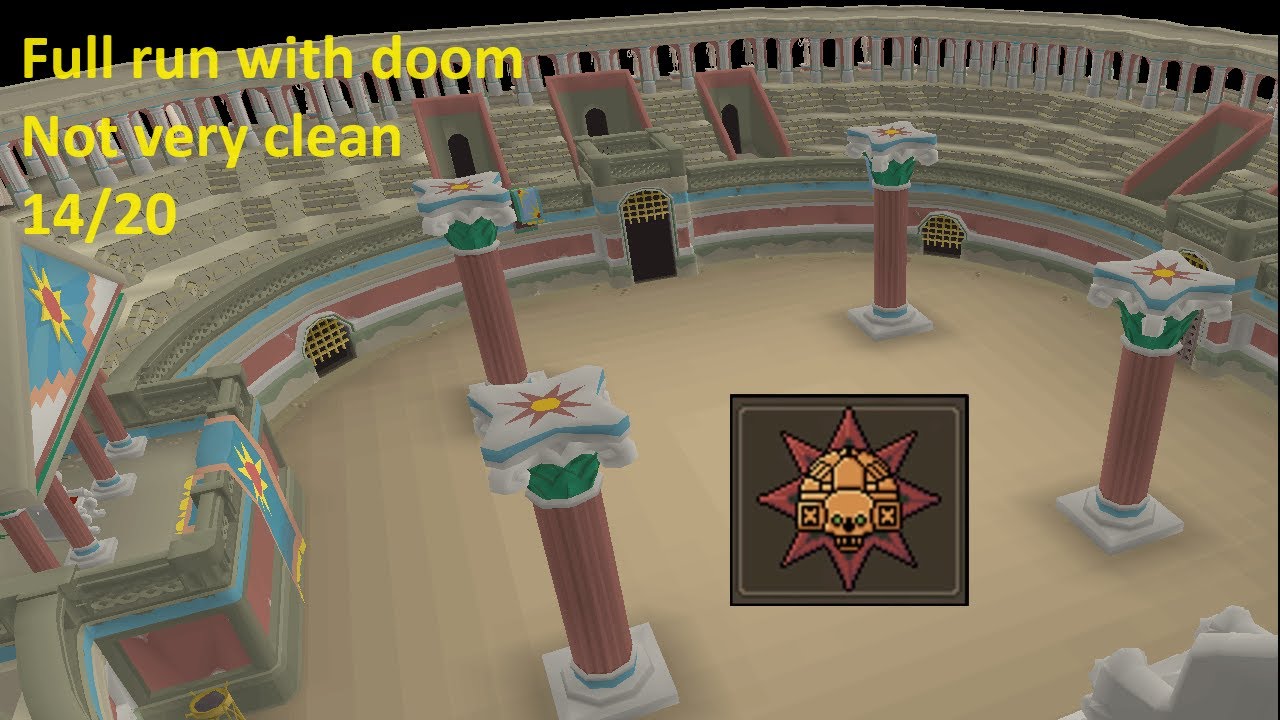 OSRS: full Colosseum run with Doom (not very clean) - YouTube