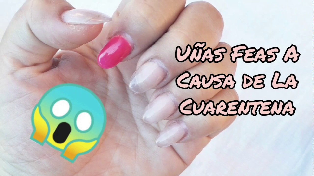 Uñas FEAS en cuarentena😱 | TRUCO Mágico | MonseDu 👄 - YouTube