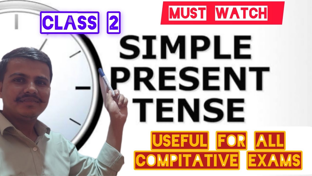 (CLASS 2) | Simple Present Tense | Spoken English | Useful for All ...