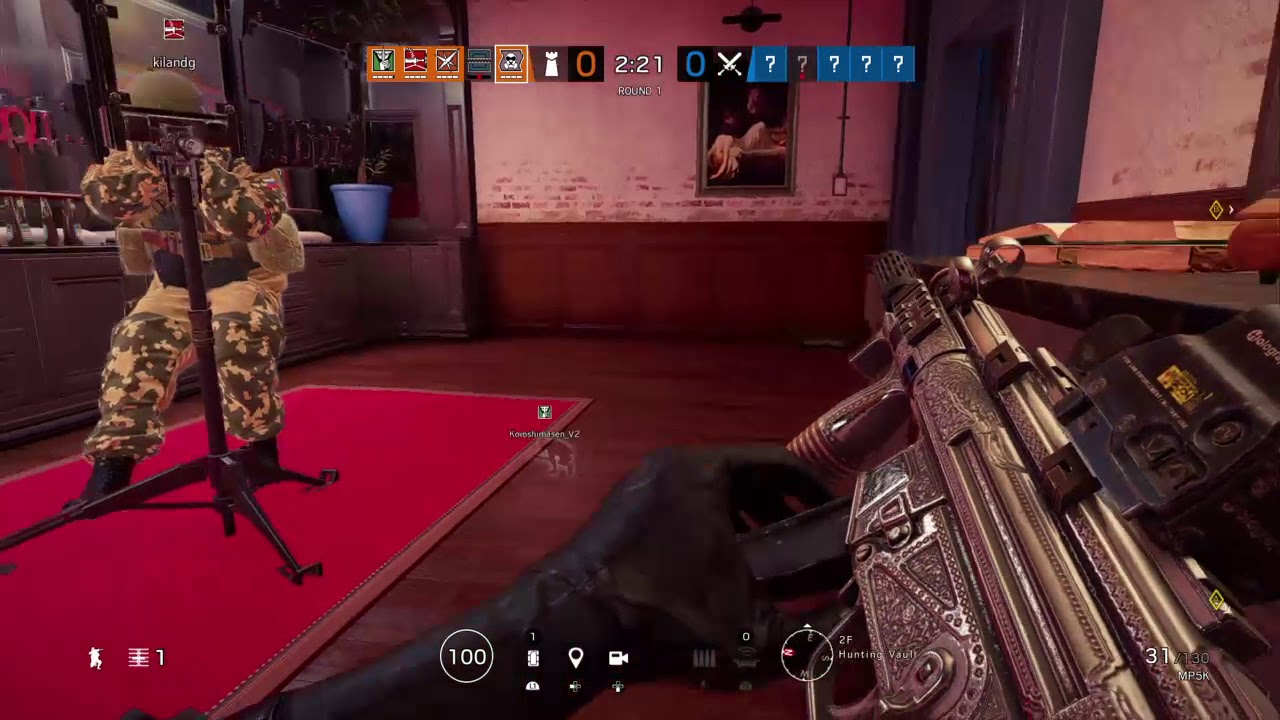 Tom Clancy's Rainbow Six® Siege Wall bang - YouTube