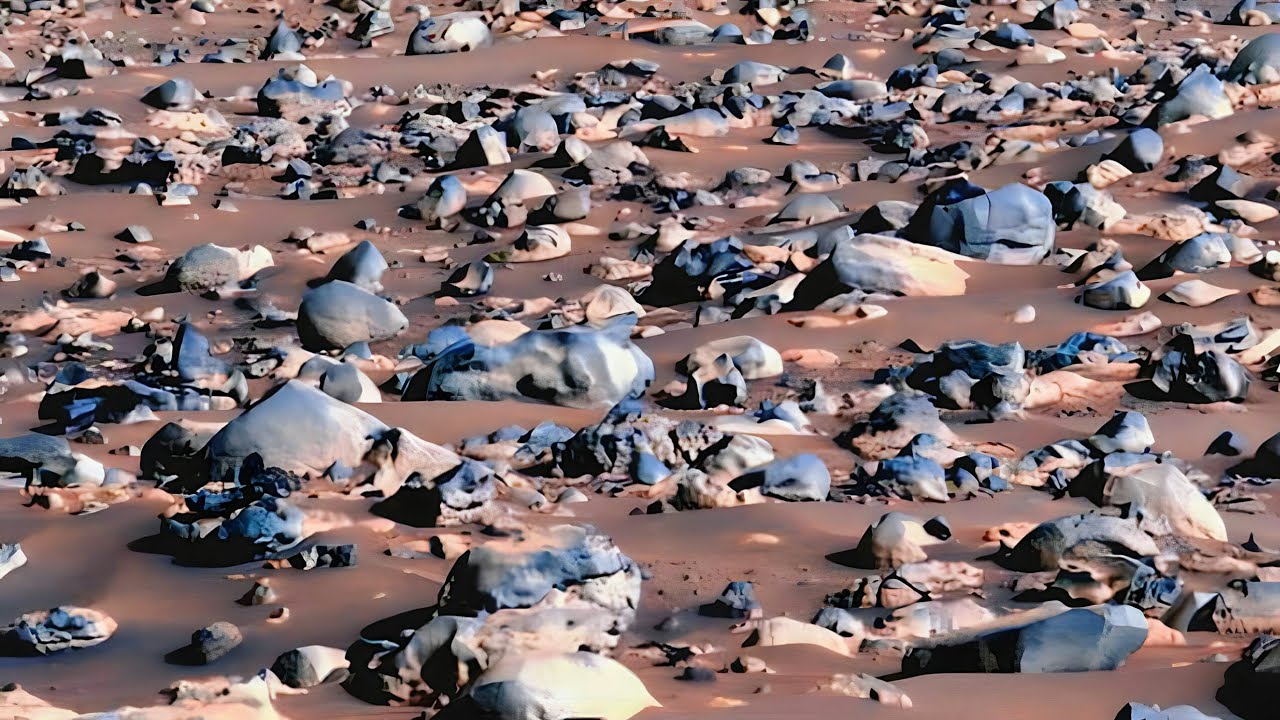 Blue Stone On Mars 2023 ! Mars Perseverance In 4k ! Mars Update Today ...