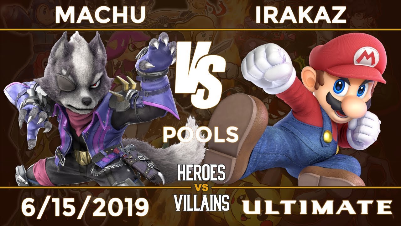 Heroes vs Villains: Pools - KMS|Machu (Wolf, Mii Brawler) vs Irakaz ...