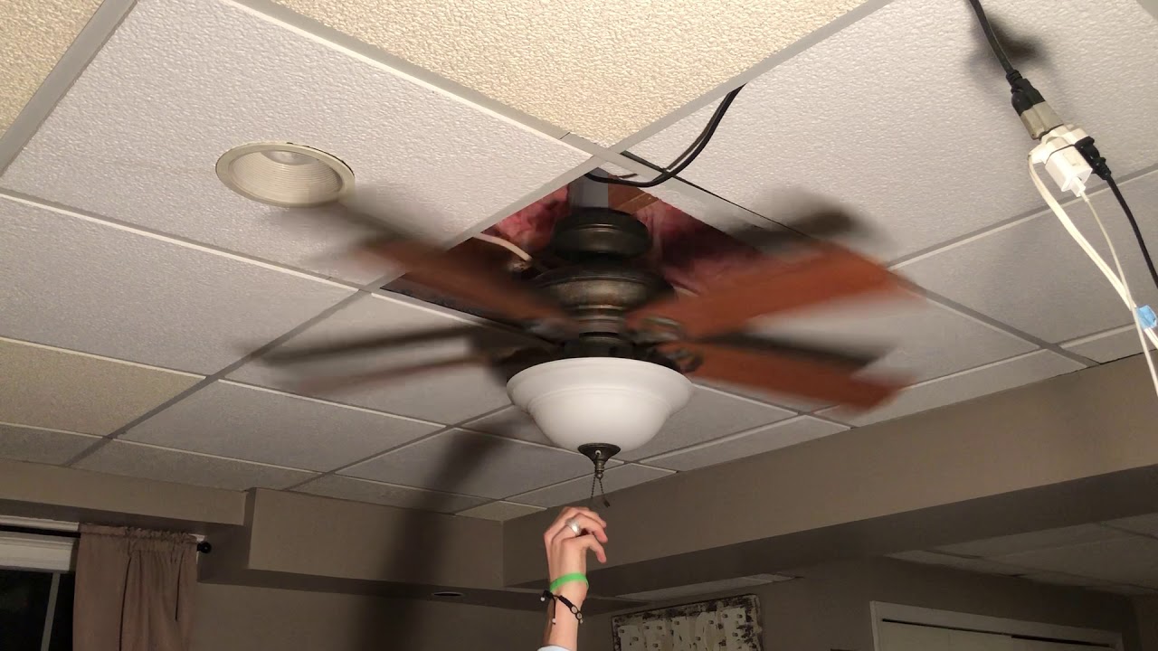 Hunter Eclipse ceiling fan - YouTube