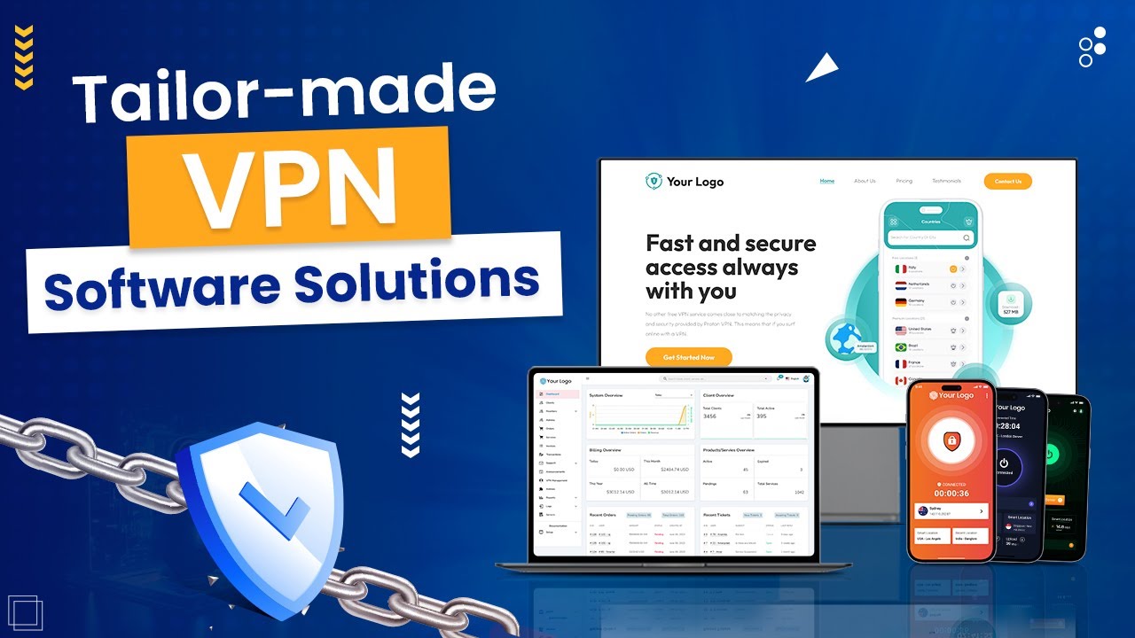 Smarters Tailor-made VPN Software Solutions | VPN Billing Panel ...