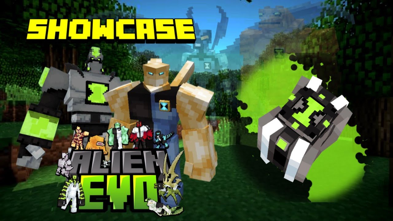 Alien Evolution Full Showcase!! Ben 10 Mod #ben10 #roblox #minecraft # ...