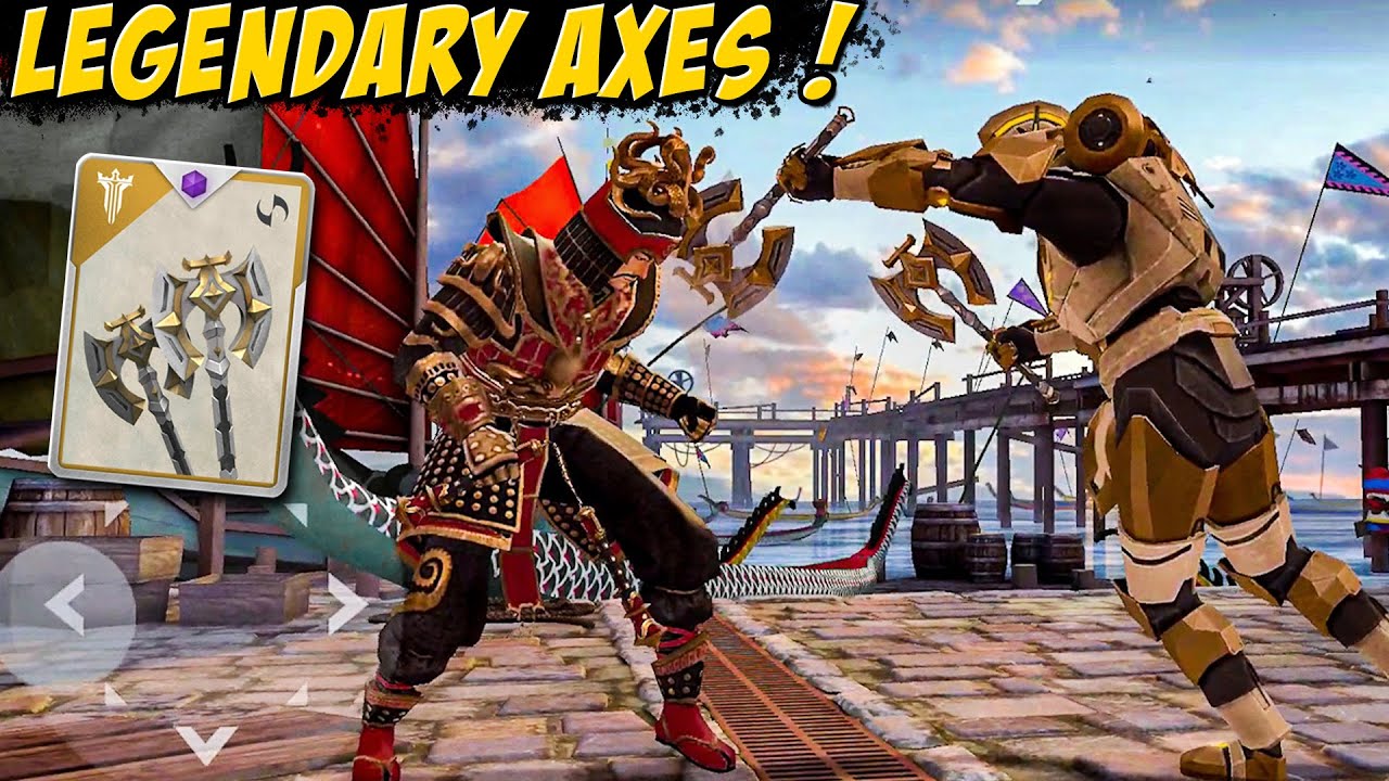I Got Legendary Axes and They Are Op ! Shadow Fight 3 - Grand Throne ...