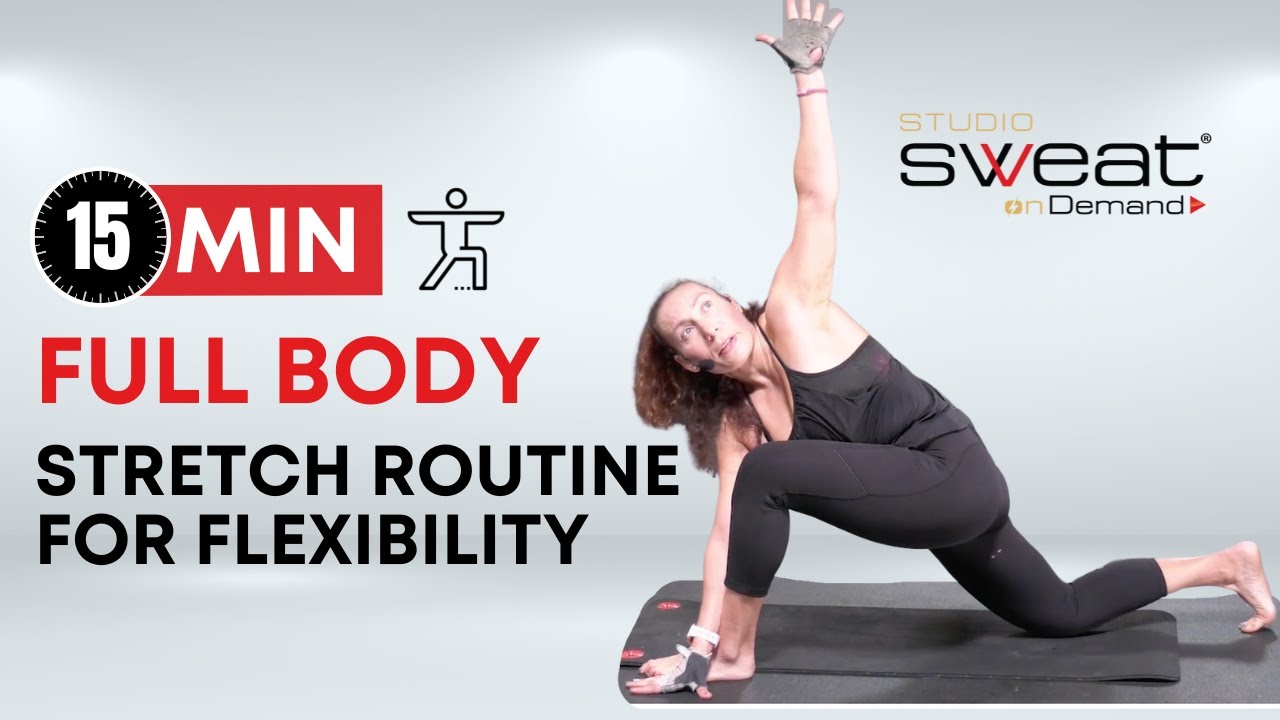 15-Minute Full Body Stretch | Daily Stretching Routine for Flexibility ...