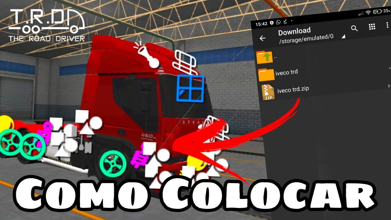 Como colocar Mod no The Road Driver - Fácil e Prático - YouTube