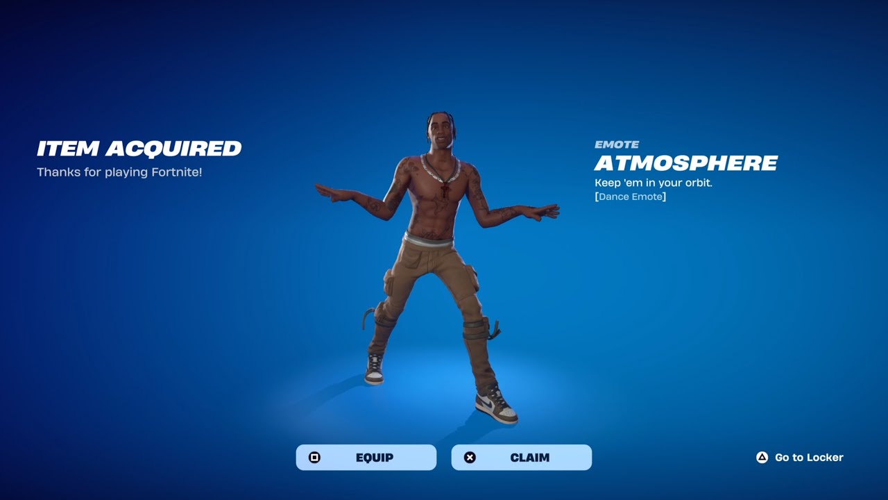 How To Get Atmosphere Emote For FREE! (Fortnite) - YouTube