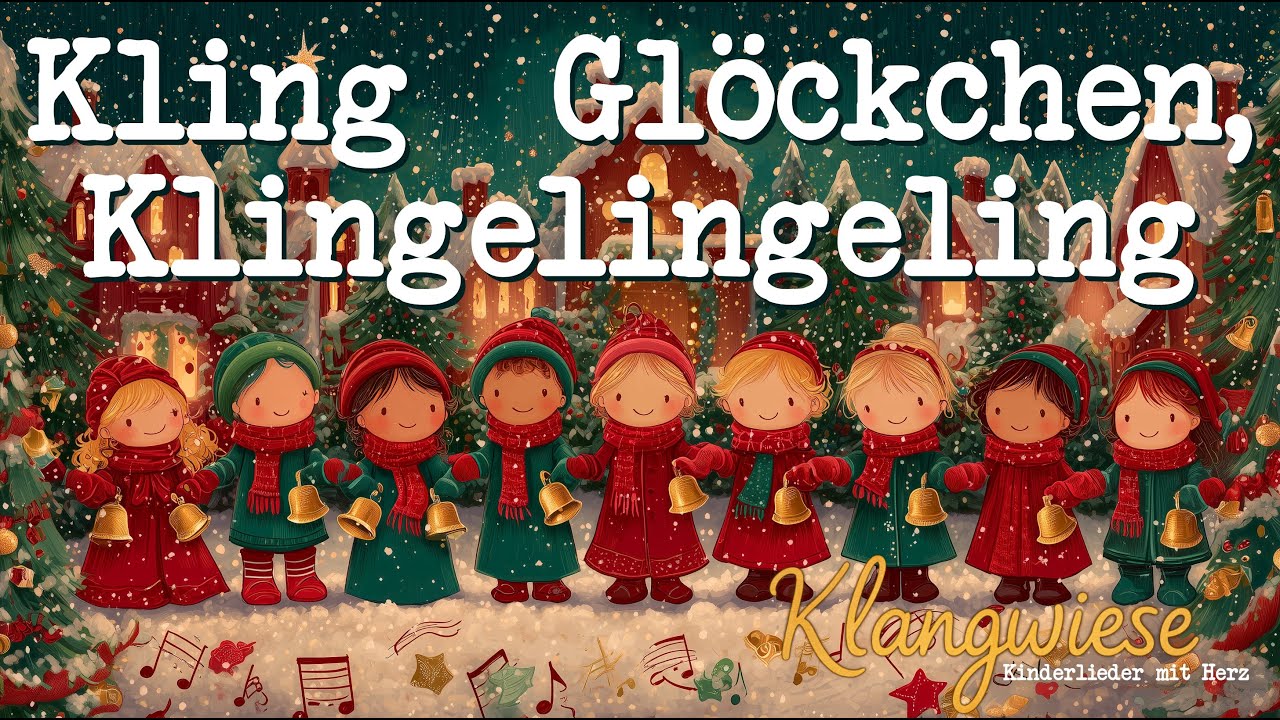 Kling, Glöckchen, klingelingeling 🎄 | Weihnachtslied für Kinder ...