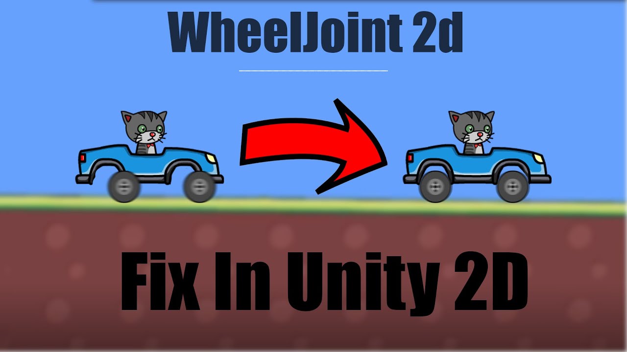 Unity 2D Wheel Joint Crazy Wheel Movement Fix - YouTube