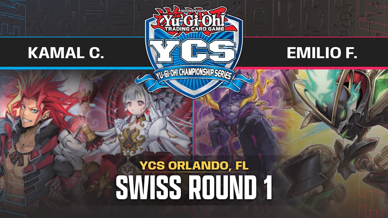 2025 North America YCS Orlando, FL// Round 1 - Kamal C. vs. Emilio F ...