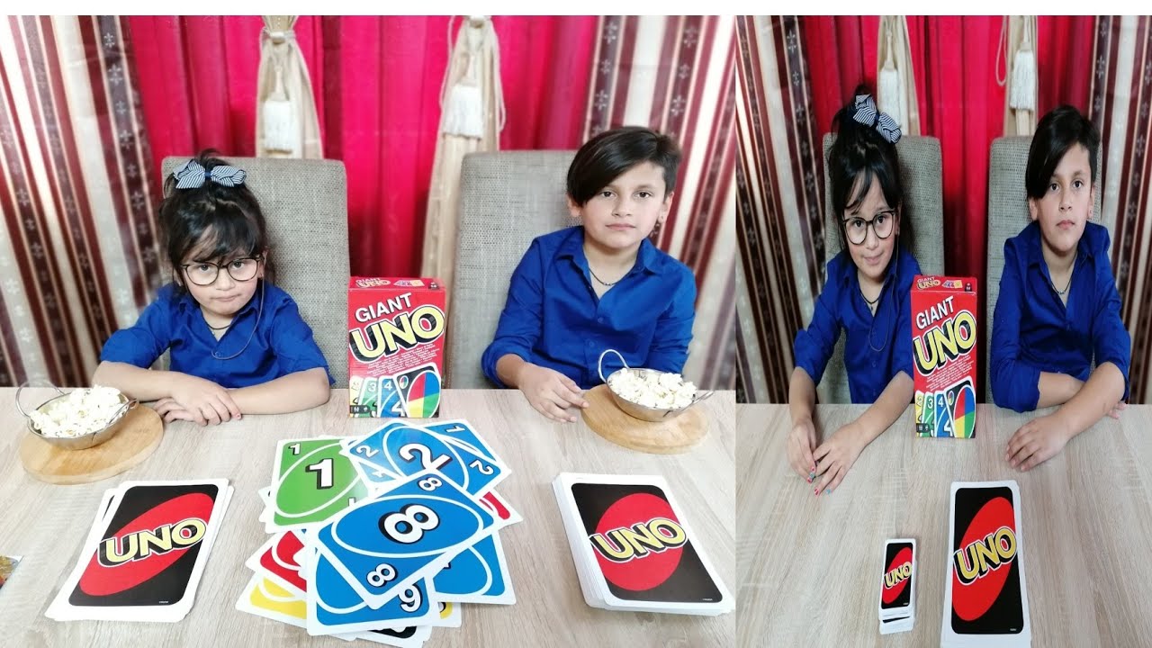 GIANT UNO cards family game | Largest UNO with family fun pack /it's so ...