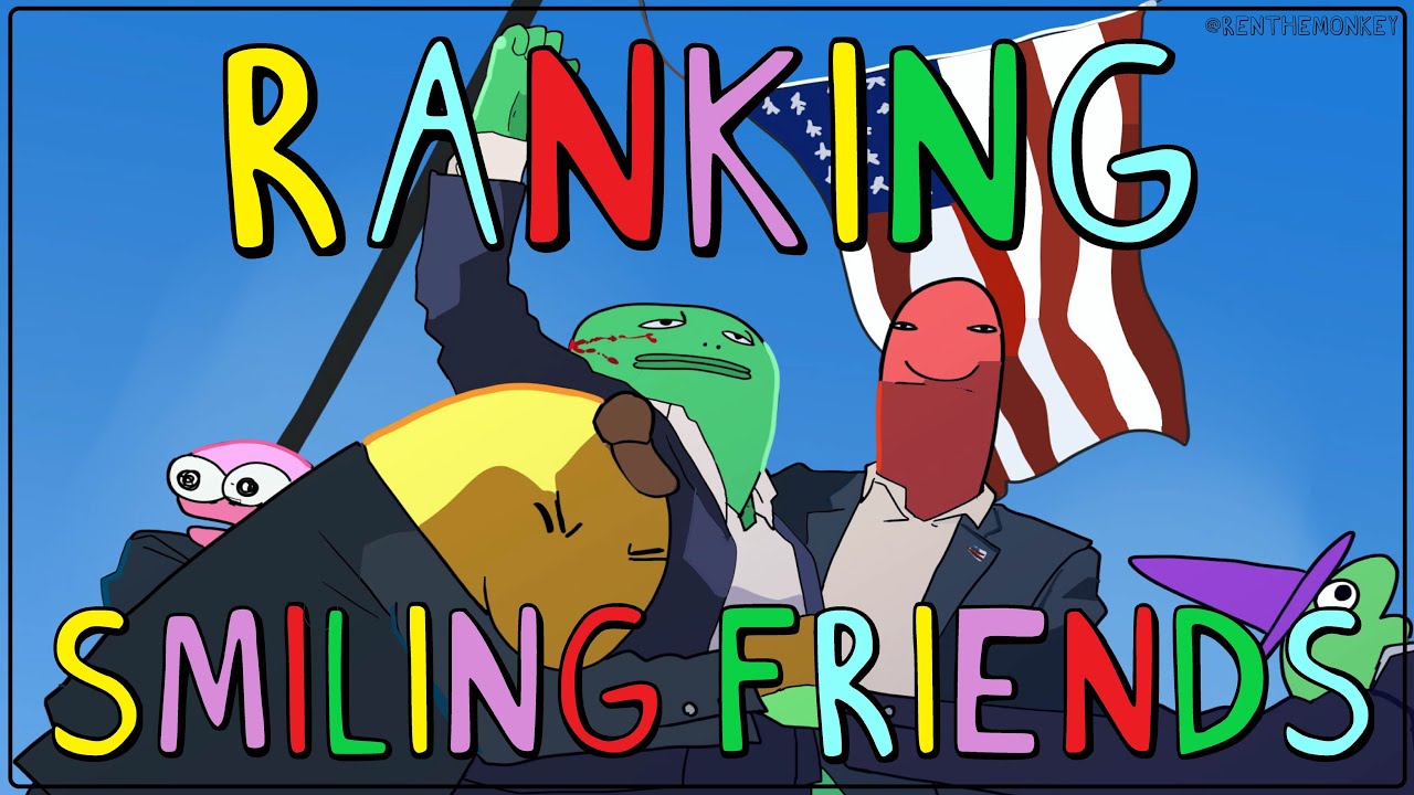 Los 17 EPISODIOS de SMILING FRIENDS: De PEOR a MEJOR! - YouTube
