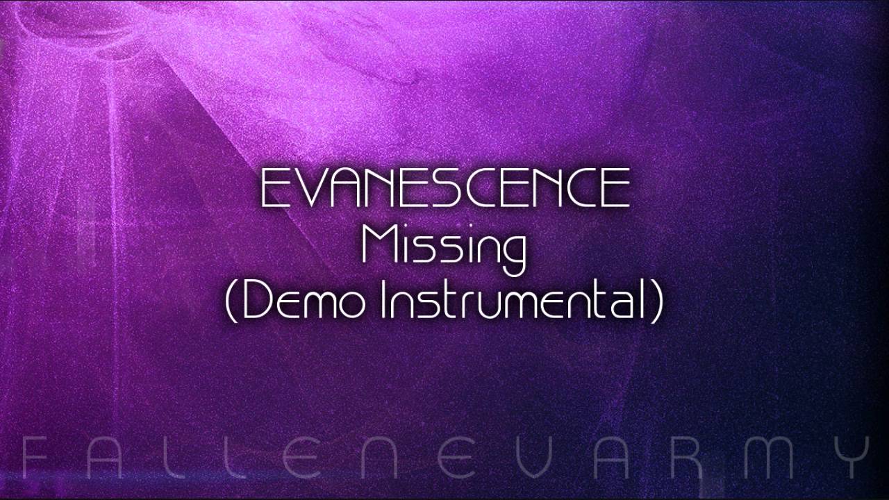 Evanescence - Missing (Demo Instrumental) - YouTube