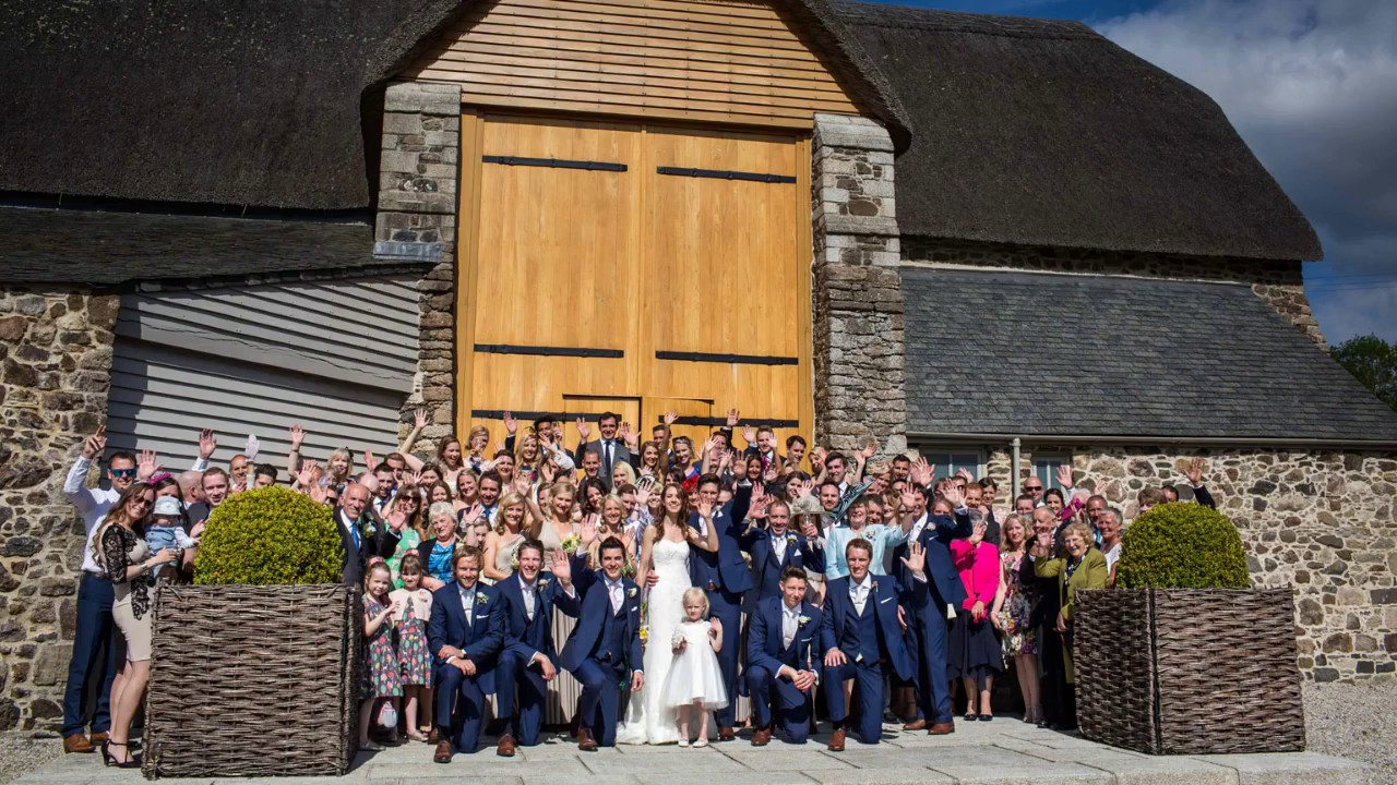 The Great Barn Devon is a Luxury Romantic Wedding Venue in Devon - YouTube