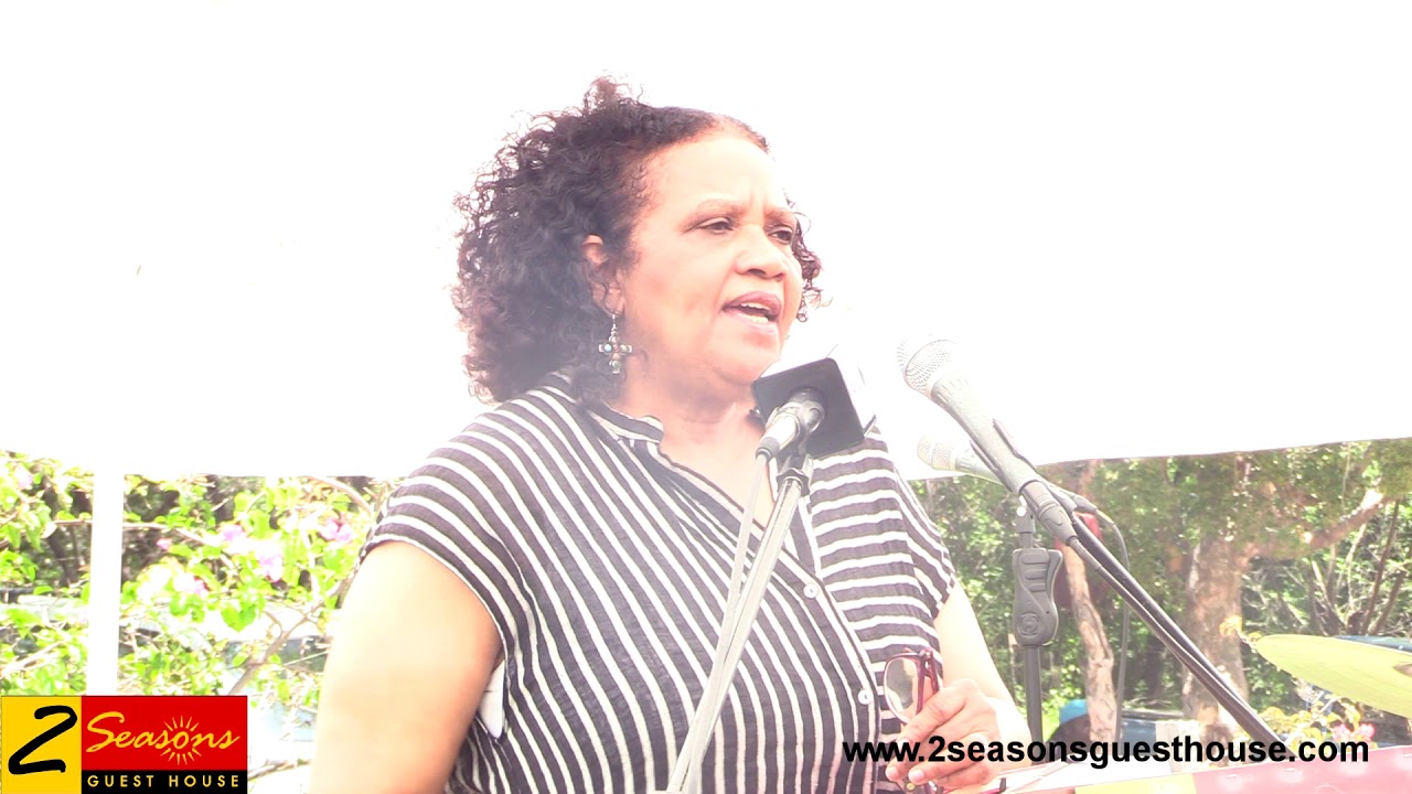 Lorna Goodison, Poet Laureate, Jamaica - YouTube