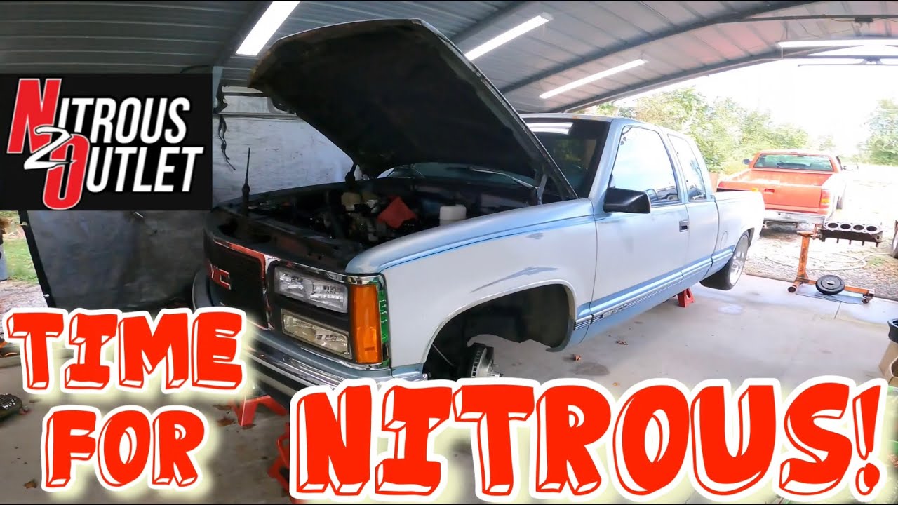 Nitrous Outlet kit on this Blueprint engines 383 powered OBS - YouTube