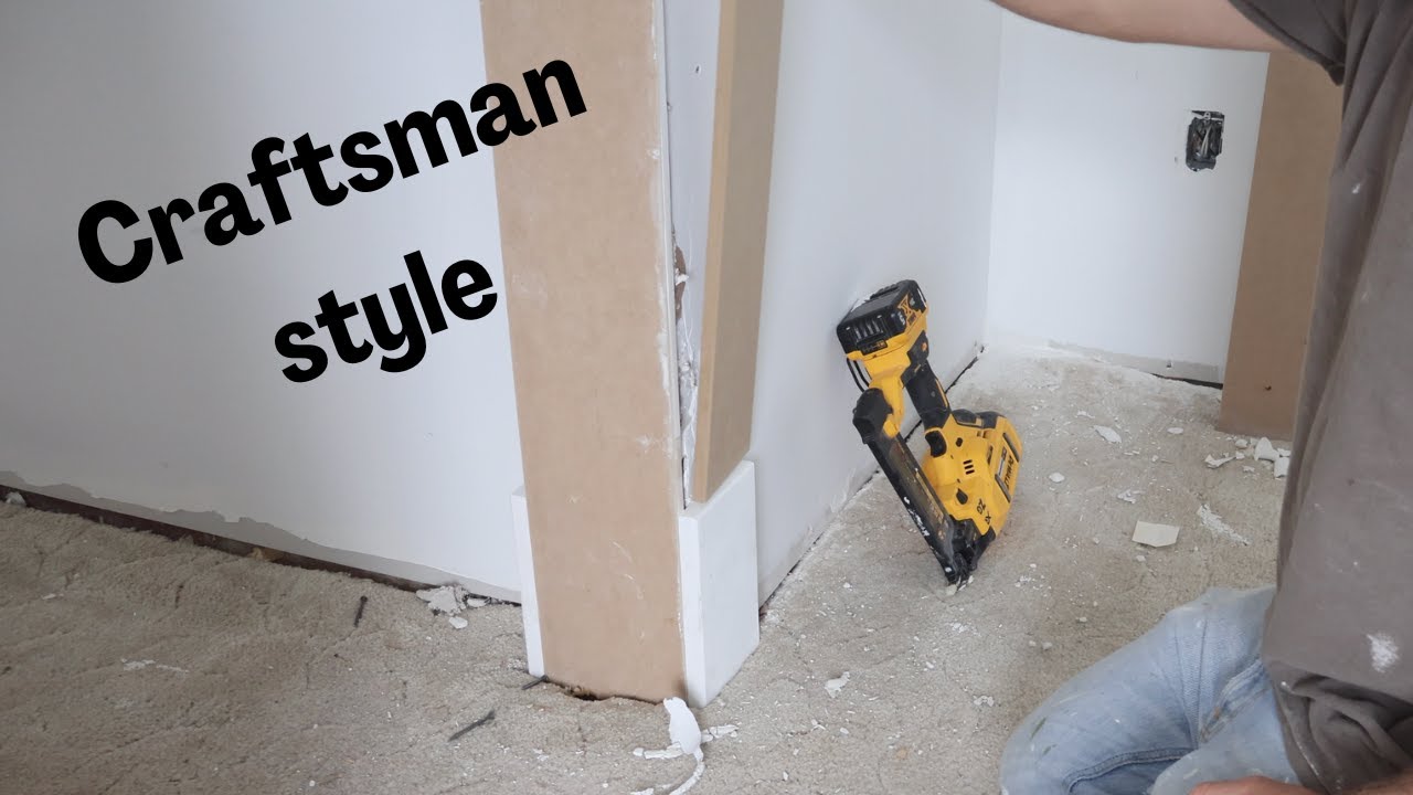 How to install a cased door opening - YouTube