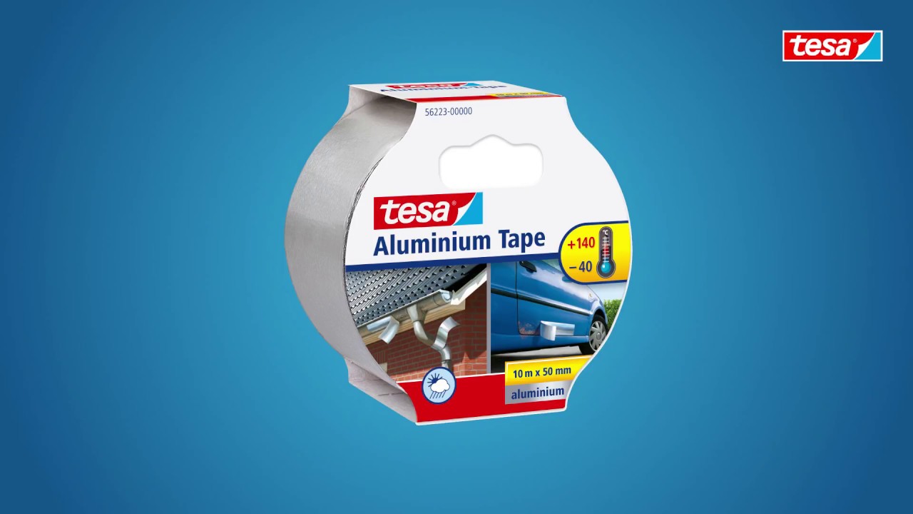 tesa® Aluminium Tape - YouTube