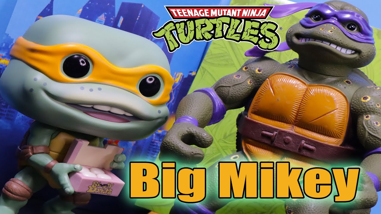 JUMBO Funko POP TMNT The Secret of the Ooze Michelangelo - YouTube