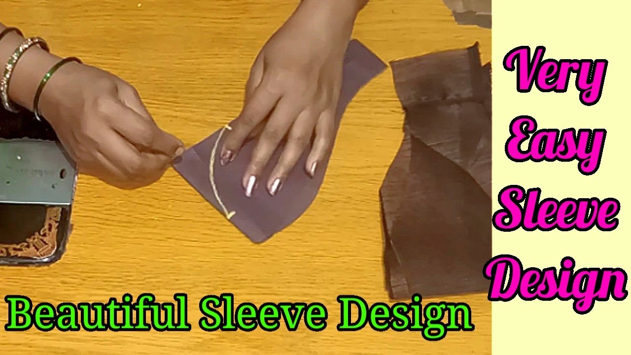 Simple & Easy Sleeve Design/Very Simple And Easy Method Of Stiching ...