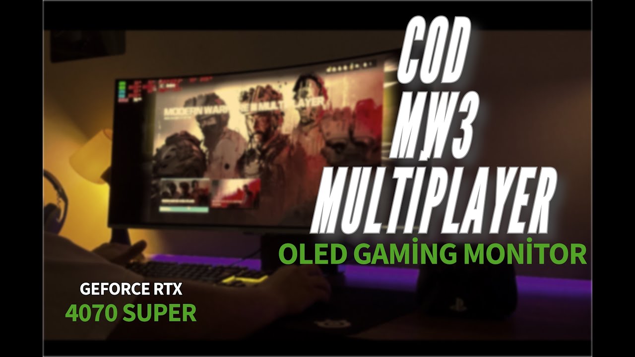 CALL OF DUTY MODERN WARFARE 3- SAMSUNG OLED G8 MONİTOR GAMEPLAY - YouTube