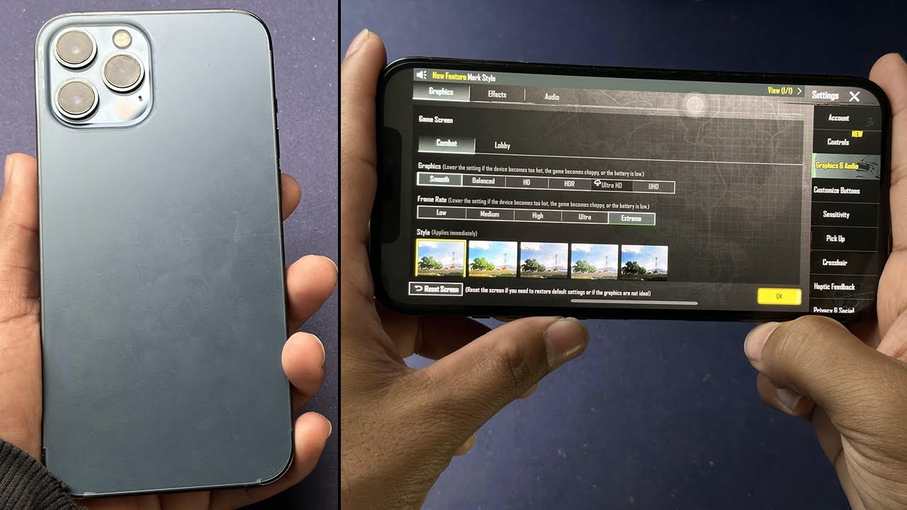 iPhone 12 Pro Max Pubg Test & Gaming Review In 2023 - YouTube
