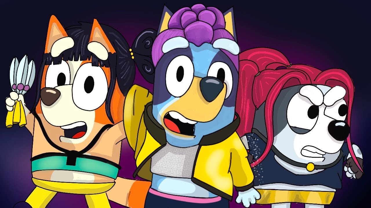 KPop Demon Hunters vs Bluey (Fan Animation) - YouTube