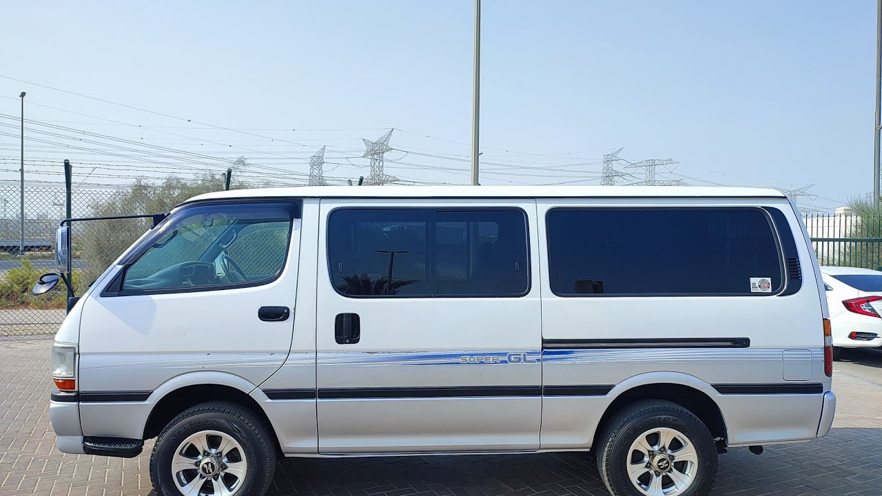 TOYOTA HIACE SUPER GL 2000// silver// RIGHT HAND DRIVE🚘// MANUAL. - YouTube