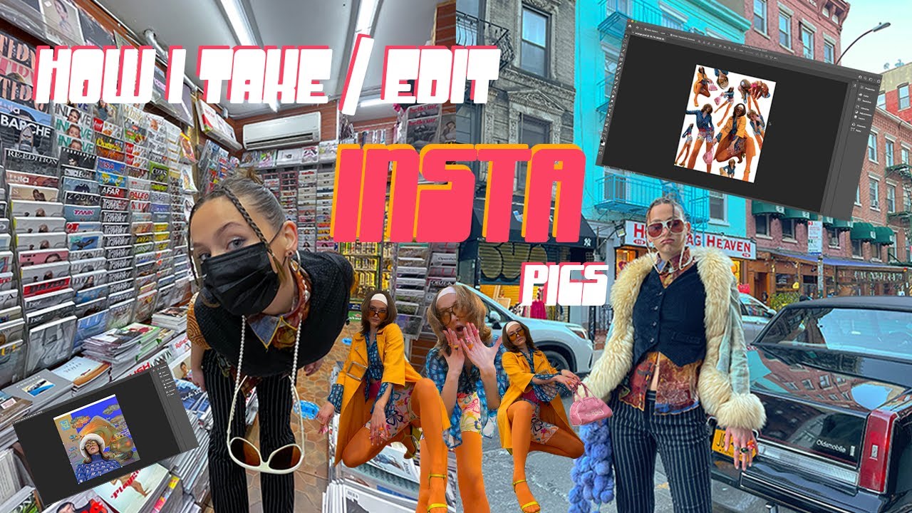 HOW I EDIT / TAKE MY INSTA PICS :) Photoshop edits, Lightroom ...