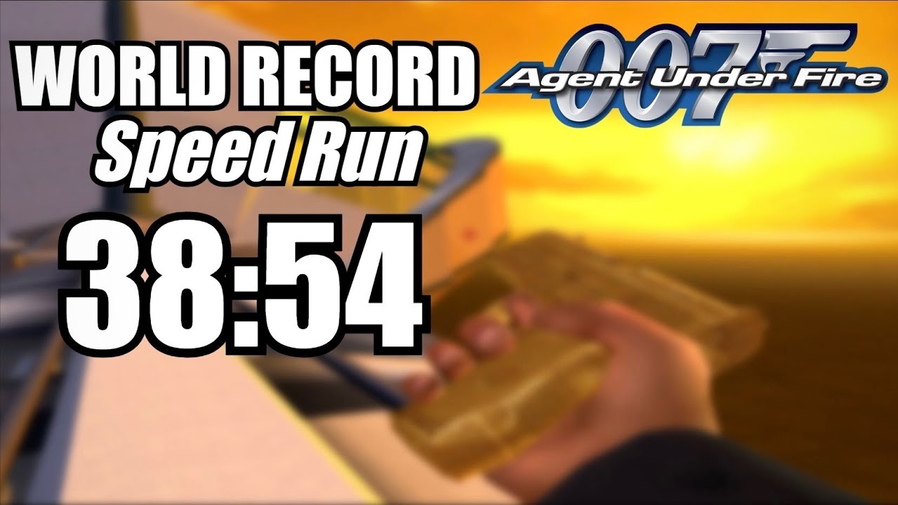 007: Agent Under Fire Any% Speed Run in 38:54 World Record - YouTube