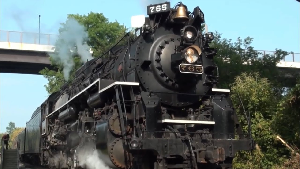 Nickel Plate Road 765 Steam in the Valley - YouTube