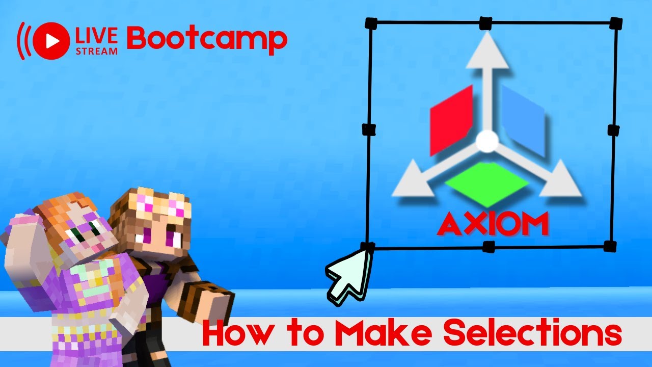 AXIOM live tutorial NOOB to PRO | 3 - How to make SELECTIONS - YouTube