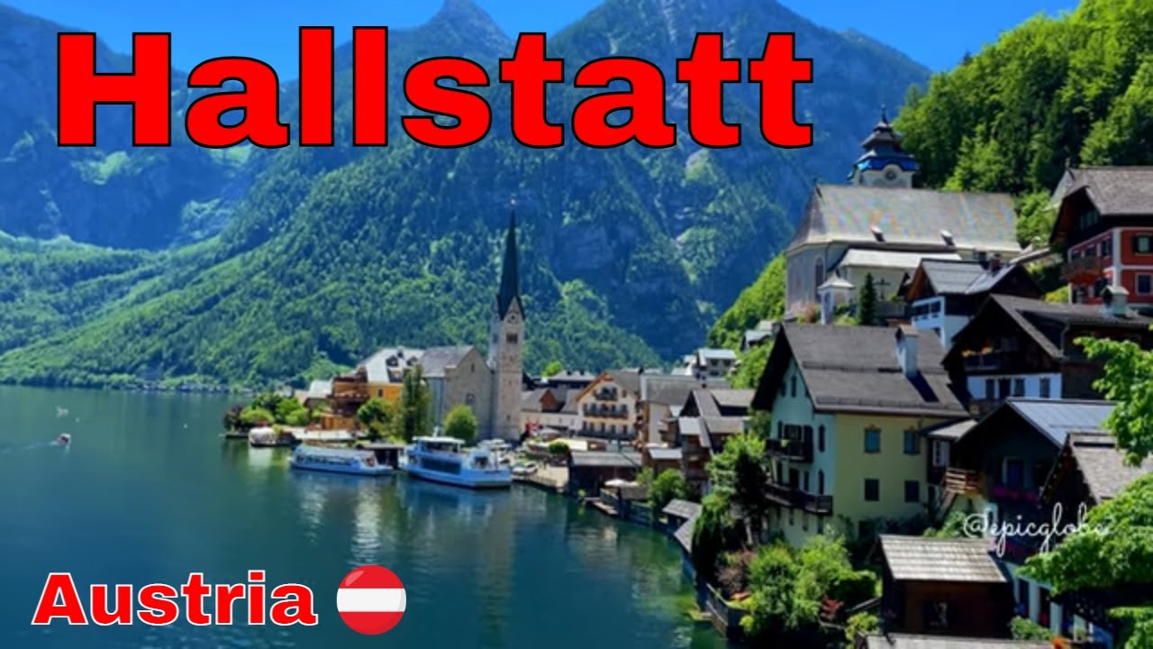 Austria Hallstatt - Hallstätter see Österreich Drone 4K - YouTube