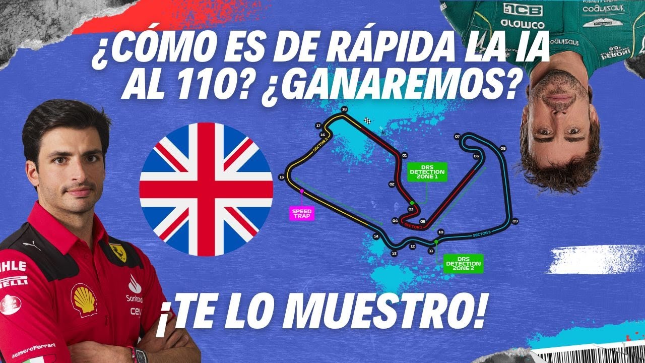 ¿COMO DE RÁPIDA ES LA IA AL 110? Retos F1 23 IA 110 - YouTube