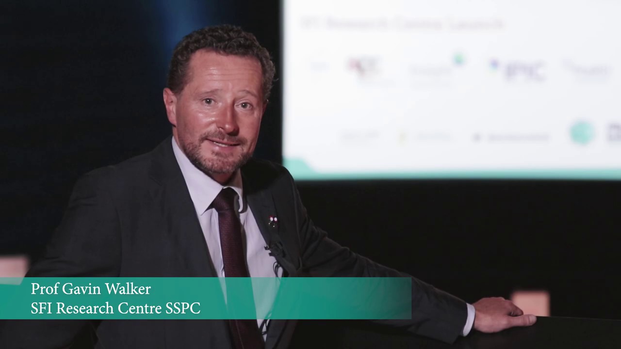 Prof Gavin Walker, SSPC, the SFI Research Centre for Pharmaceuticals ...