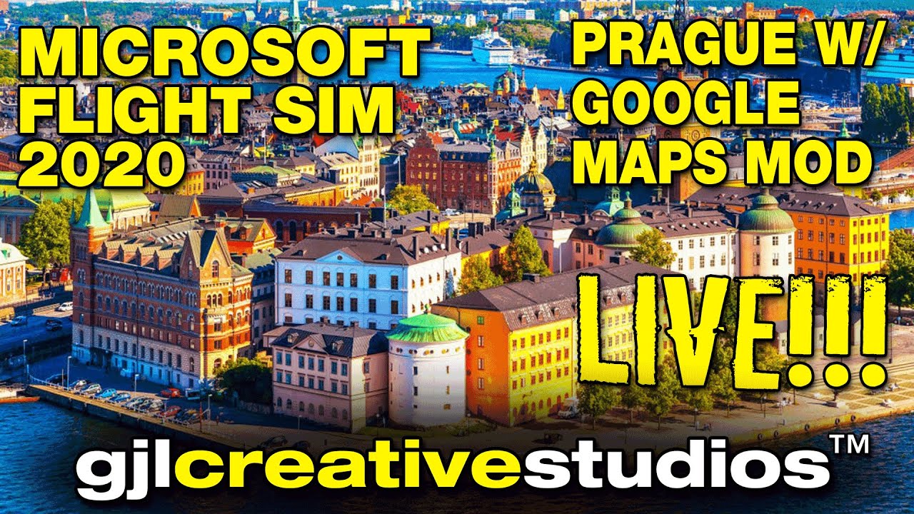 MSFS 2020 GOOGLE MAPS MOD - Prague, Czech Republic - YouTube