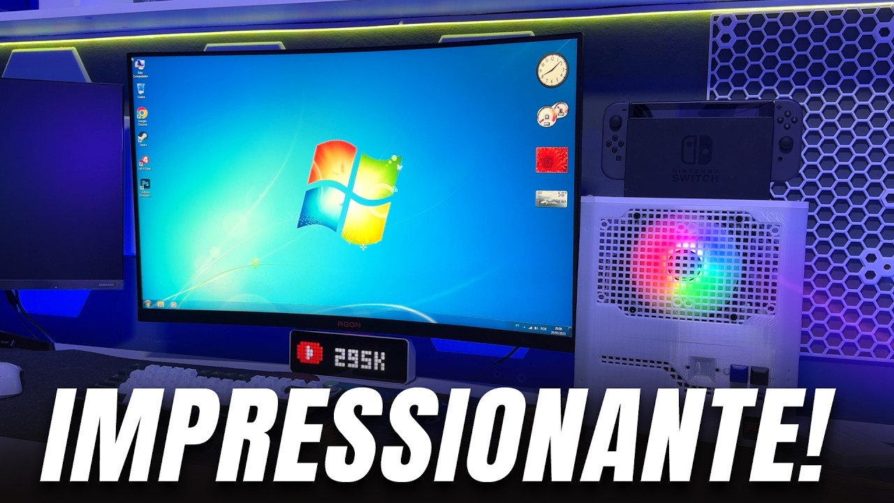 Windows 7 em 2025 COM O NOVO PROJETO REUNION7! Roda tudo mesmo ? - YouTube