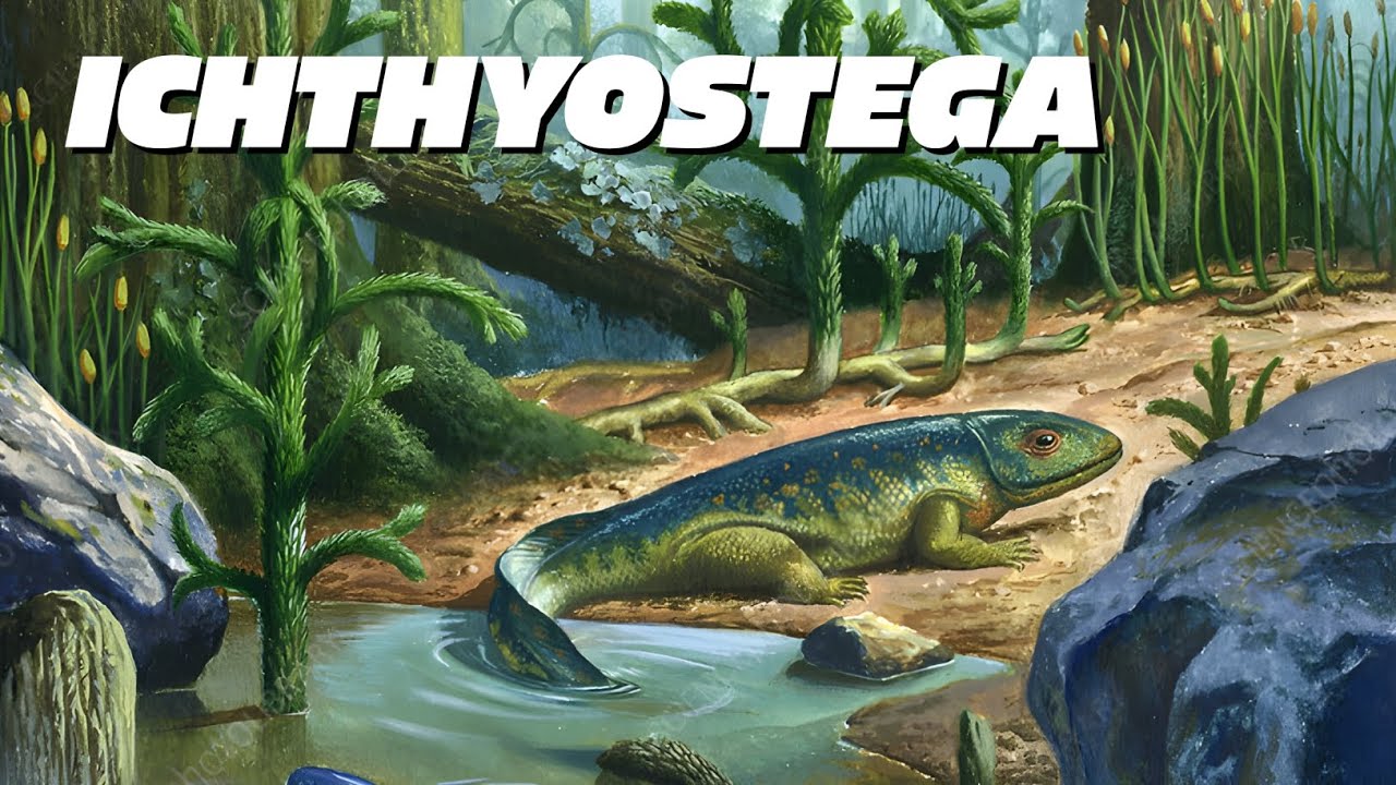 Ichthyostega Um Dos Primeiros Vertebrados Terrestres - YouTube